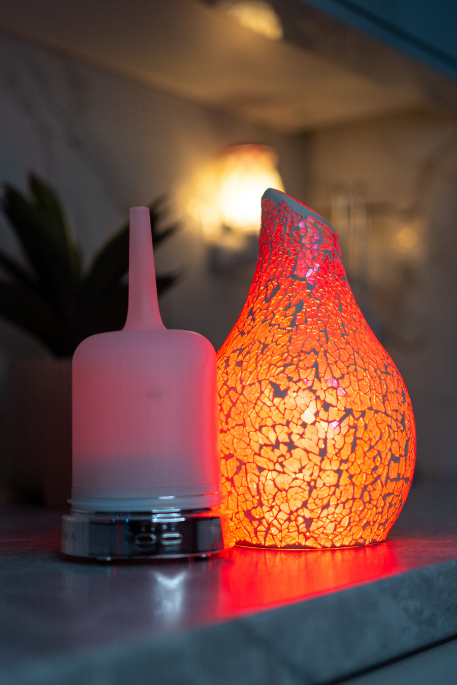 Calm Your Space with S1 Round Blue Diffuser | Aroma Haven