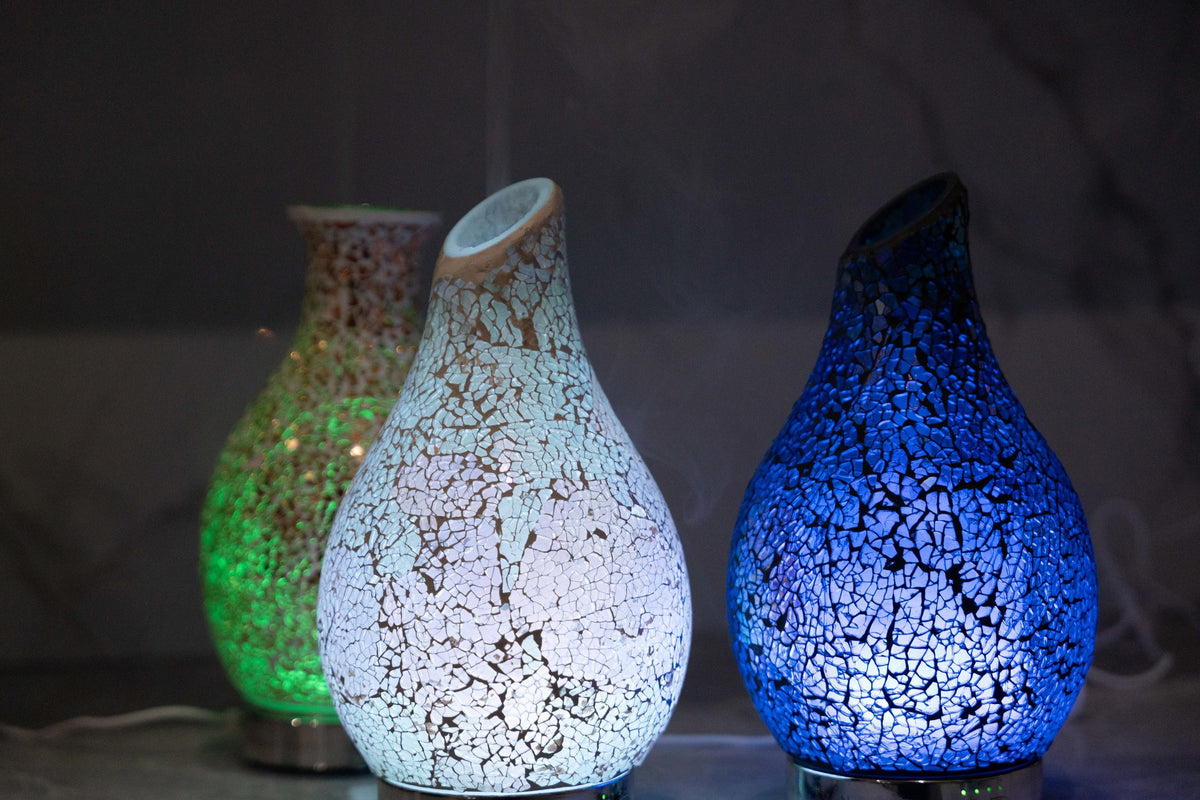 Calm Your Space with S1 Round Blue Diffuser | Aroma Haven